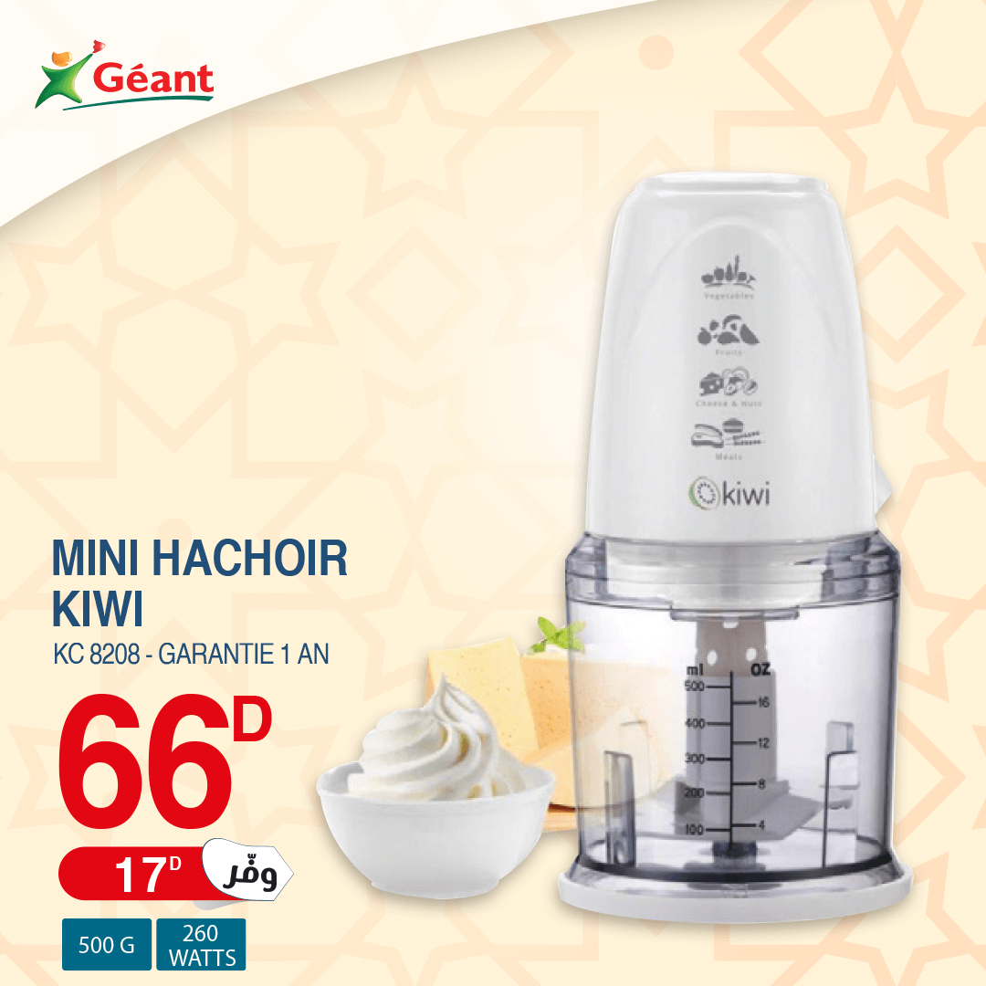 Mini hachoir KIWI - 9adhity