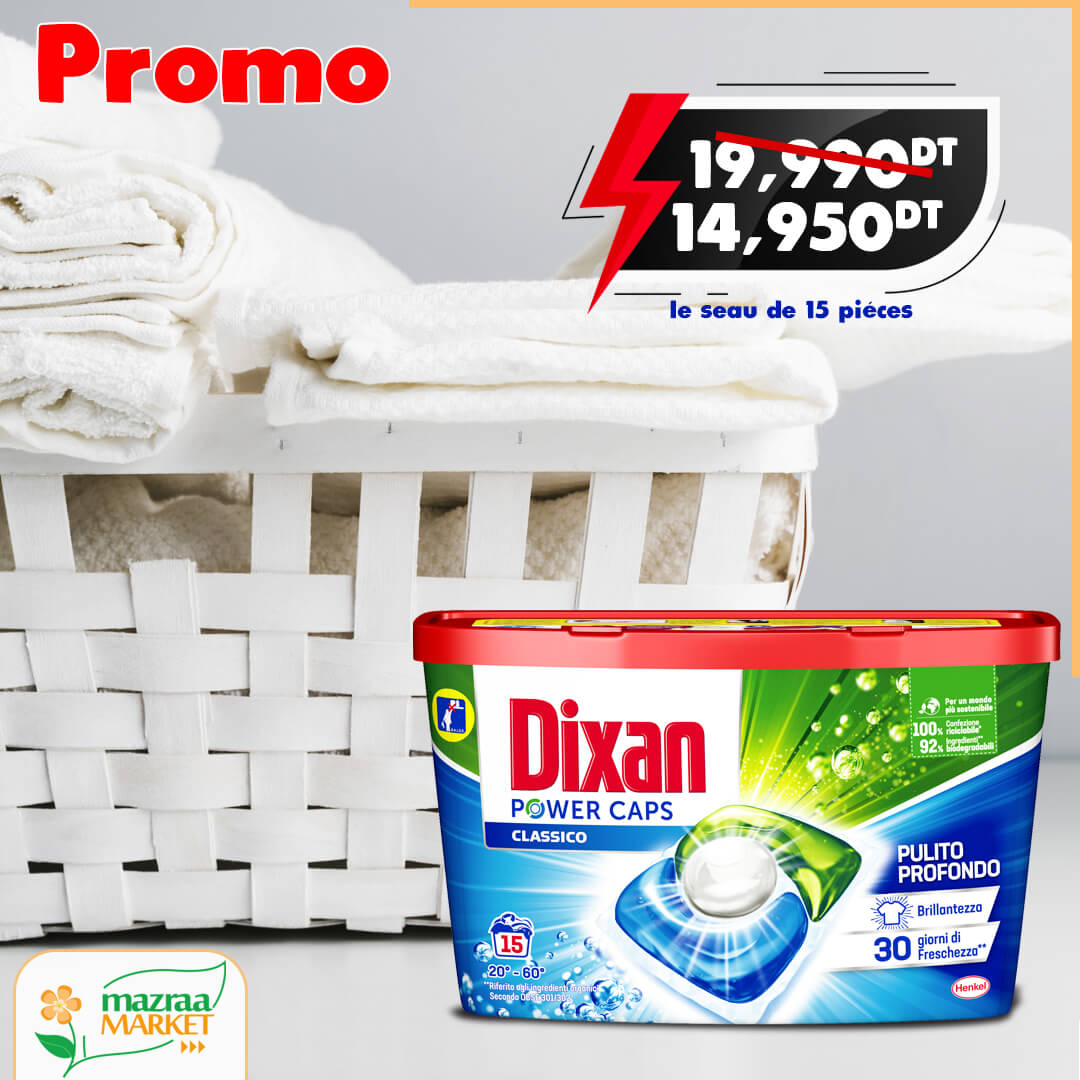 Lessive capsules DIXAN - 9adhity