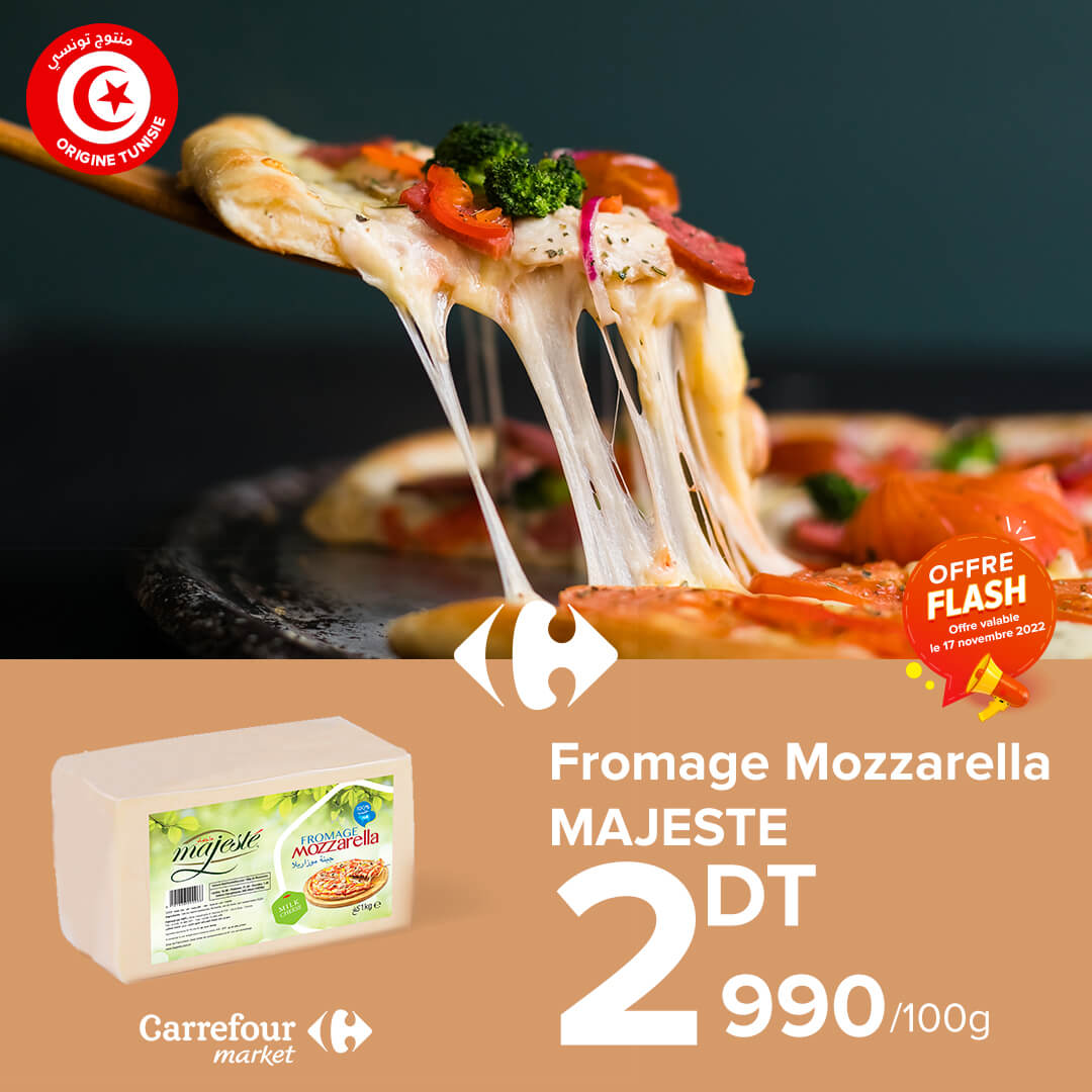 fromage mozzarella MAJESTE - 9adhity