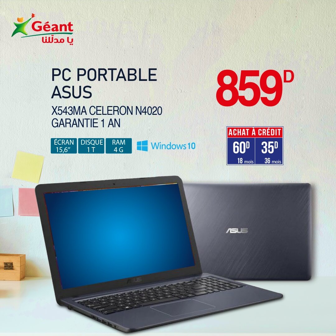 PC portable ASUS - 9adhity