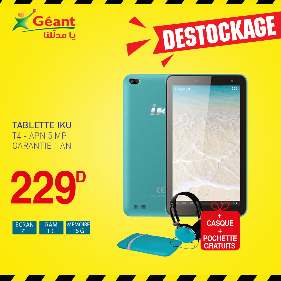 Tablette IKU - 9adhity