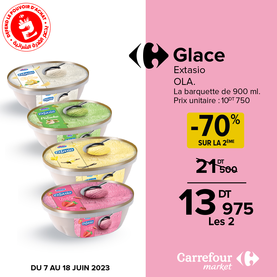 Glace extasio - 9adhity