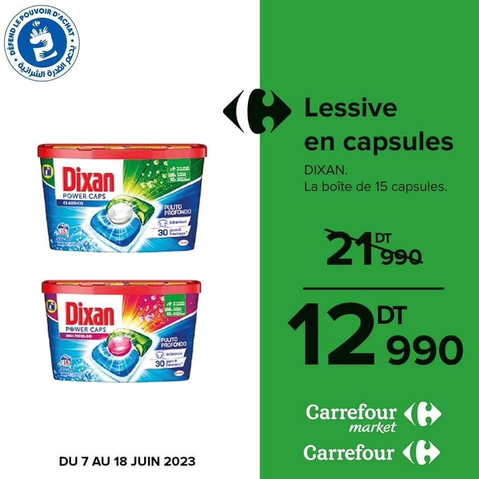 Lessive en capsules DIXAN - 9adhity