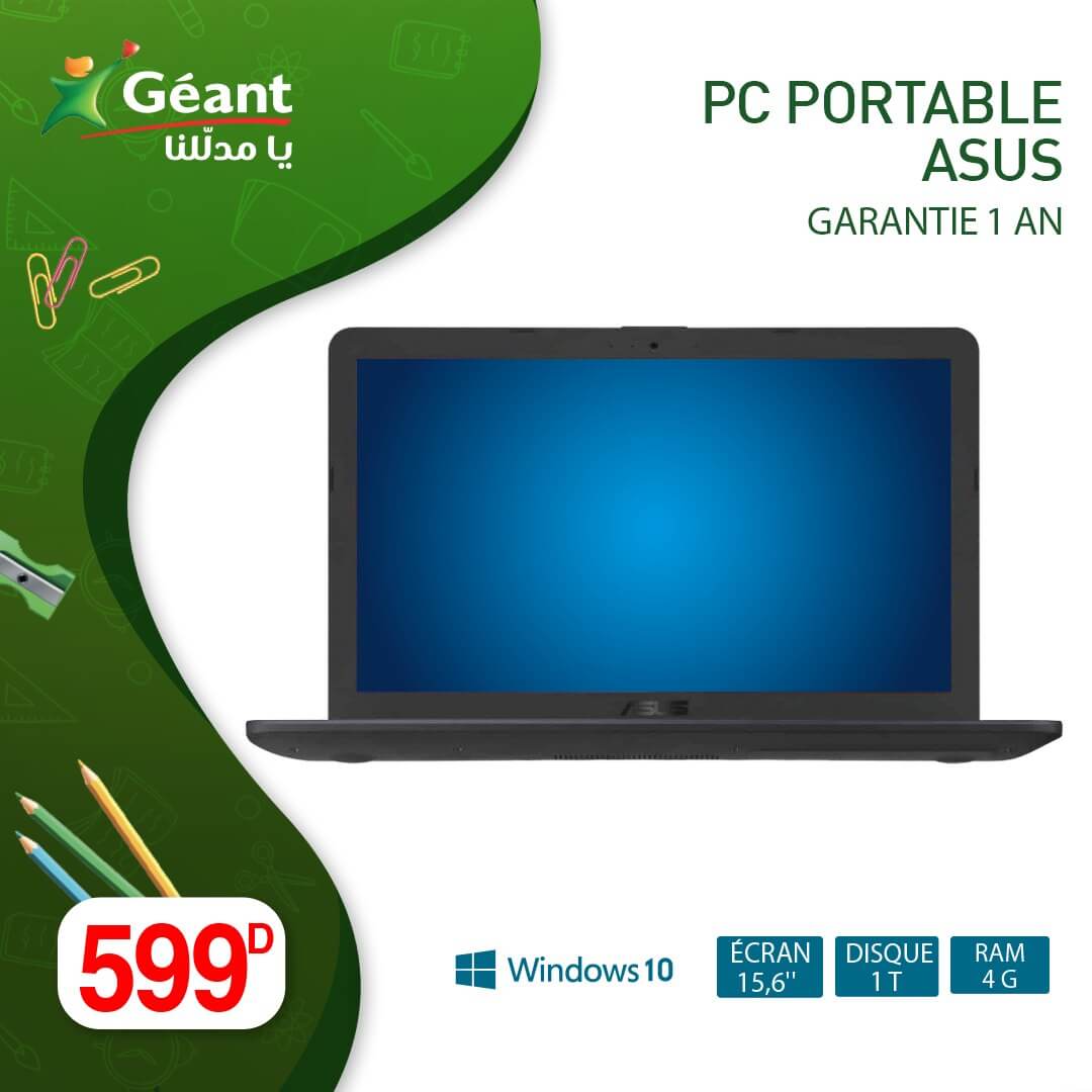 PC Portable ASUS - 9adhity
