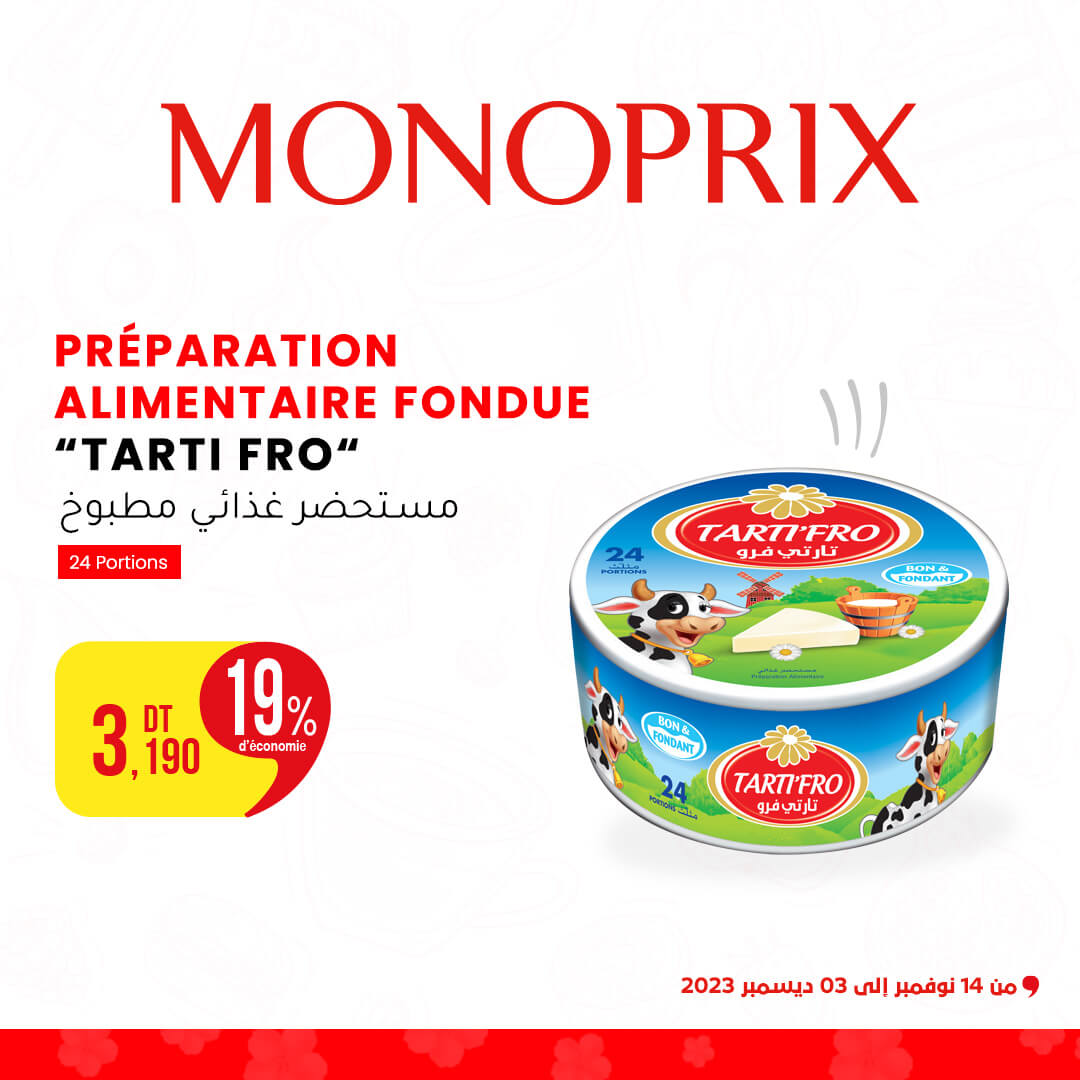 Préparation alimentaire TARTI FRO - 9adhity