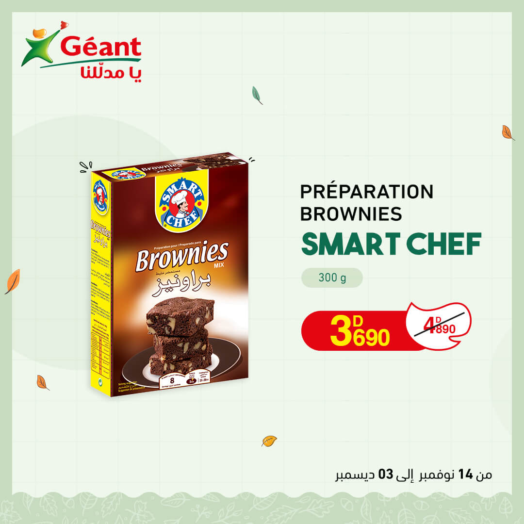Préparation brownies SMART CHEF - 9adhity